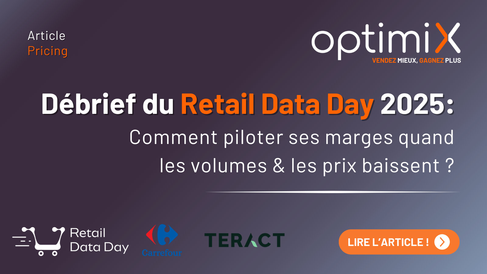 Débrief Retail Data Day 2025 : comment mieux piloter ses marges?